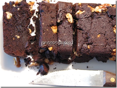 PreeOccupied: Baking Equinox With Fudgy Walnut Chocolate Cake